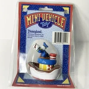 Disney | Toys | Disneyland Donald Duck Tug Boat Captain Mini Boat Toy ...